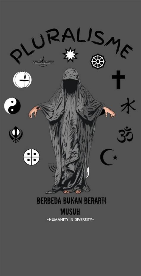 Berbeda Bukan Berati Musuh Seni Konseptual Ilustrasi Zaman Dulu Karya Seni Grafiti