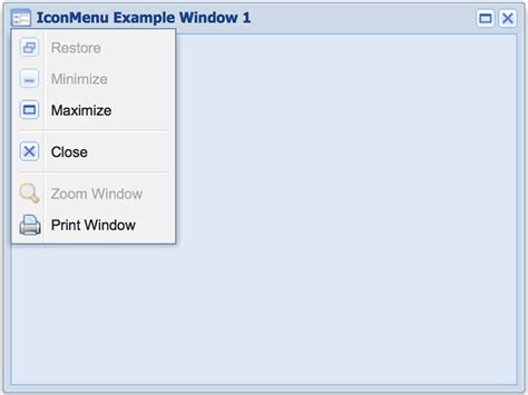 Old Extjs Iconmenu Plugin Learn From Saki