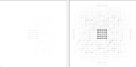 2 A The Diffraction Order Amplitudes In Reverse Contrast Of The