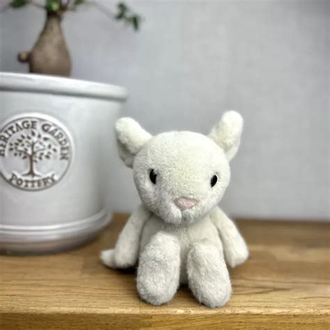 Jellycat Fuzzle Mouse Small Fuzzy Mouse Big Eyes Small Fluffy Mouse