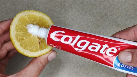🧼🍋 Just Apply Toothpaste On Lemon And You Will Never Have This Problem Again Green Tricks