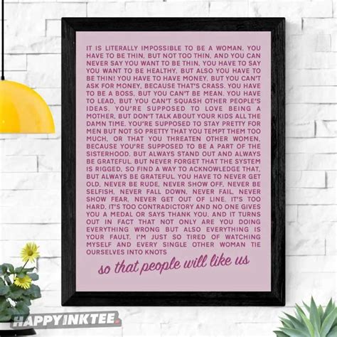 Glorias Empowering Women Speech Barbie Poster