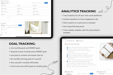 Notion Content Calendar All In One Notion Content Planner Template