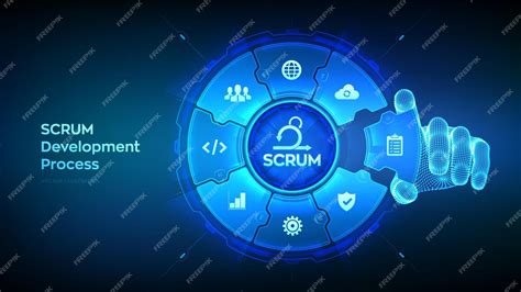 Premium Vector Scrum Agile Development Methodology Process Iterative Sprint Methodology