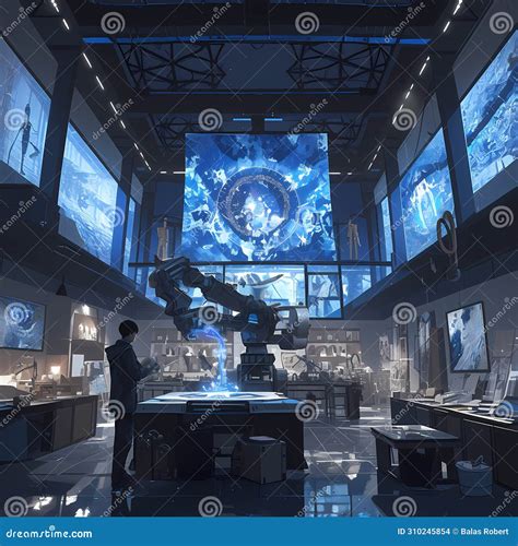 Emerging Tech Lab The Future Of Innovation Stock Illustration Illustration Of Advanced