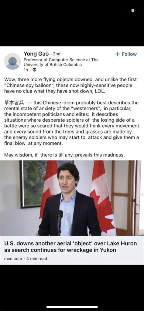 ubc computer science professor s unhinged post about the u s response