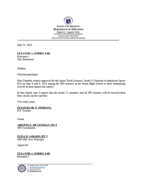 Letter Practicum In Campus Pdf