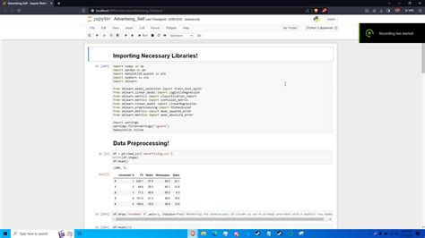 Worked On A Sales Prediction Model Using Python Subir Ghosh Posted On The Topic Linkedin