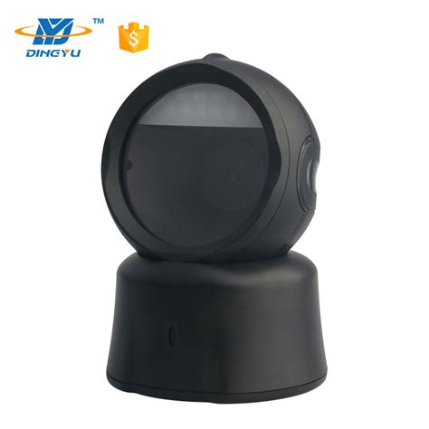 CMOS 1D 2D Desktop Barcode Scanner Auto Sense For Supermarket