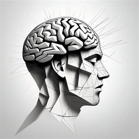 Premium Ai Image Abstract Human Brain Vector Illustrationabstract