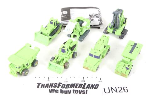 Complete Transformers® Transformers 2010 Hftd Rts Combiners T Set Only Constructicon