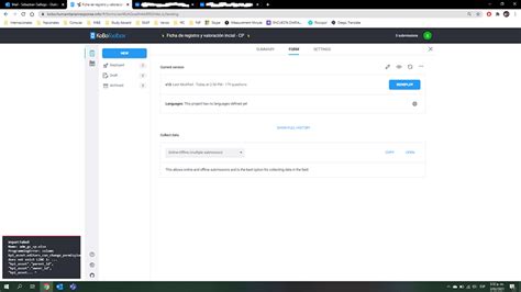 Import Failed Form Building Kobotoolbox Community Forum