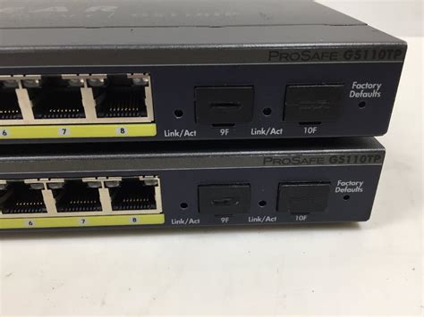 Yahooオークション Netgear Gs110tp ギガビット10ポート スマートス