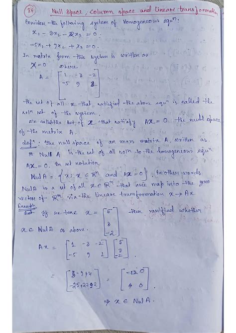 SOLUTION Linear Algebra Part Studypool