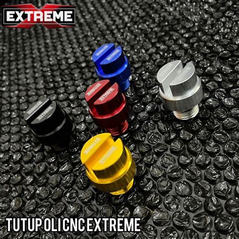 Jual Baut Tutup Oli Mesin Extreme Full Besi Cnc Padat Halus Buat Semua Motor Bisa Universal