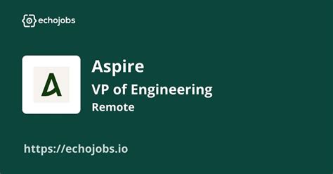 Aspire Is Hiring Vp Of Engineering Remote Kubernetes Nodejs Typescript Python Gcp Redis