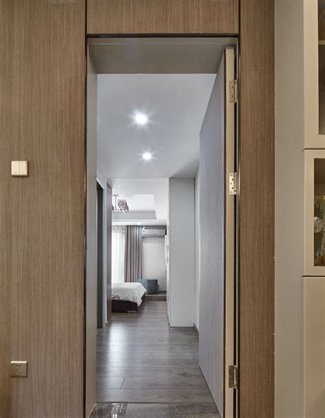 灰白色和灰紫色的精致空间 装修效果图 房先森互联网家装