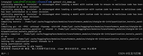 使用本地的chatglm 调用chatglm csdn博客