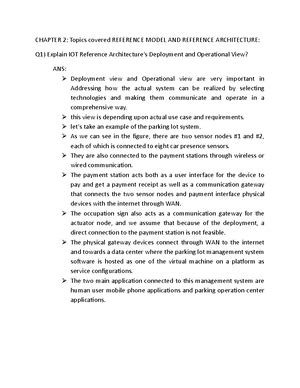 IOT NOV 19 Sol Solved Question Paper Of Mumbai University 2019 Page 1 Of 30 Exam 1S00255 Q