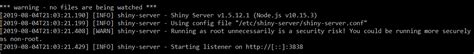 Run Shiny App With Docker Docker Hub Docker Community Forums