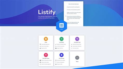 Listify Stacks Addon By One Little Designer