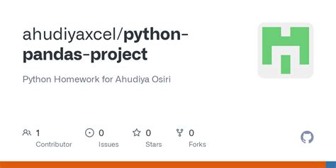 GitHub Ahudiyaxcel Python Pandas Project Python Homework For Ahudiya Osiri