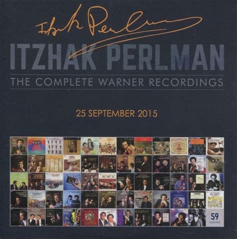 Itzhak Perlman The Complete Warner Recordings Cd Album