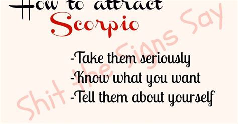 How To Attract Scorpio 023 Scorpio Quotes