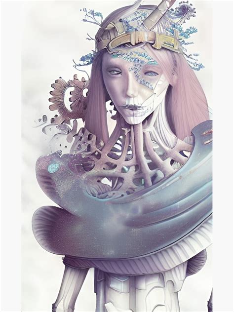 Skeleton Concept Art Portrait Digital Illustration Fantasy Spooky