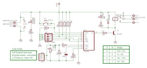 Digital Timer Controller Circuit Diagram