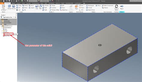 get parameter of solid body into derived part vb autodesk community