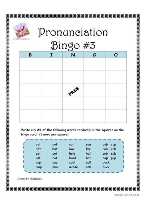 Pronunciation 3 Pronunciation Phon… English Esl Worksheets Pdf And Doc