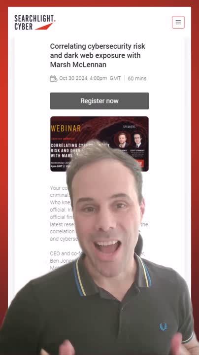 Searchlight Cyber On Linkedin Darkweb Cyberrisk Threatintelligence Cybersecurity