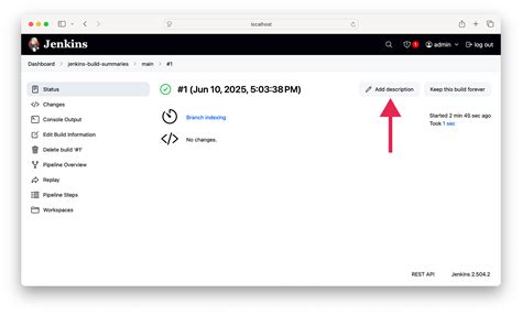 Custom Html Build Descriptions In Jenkins Buildkite