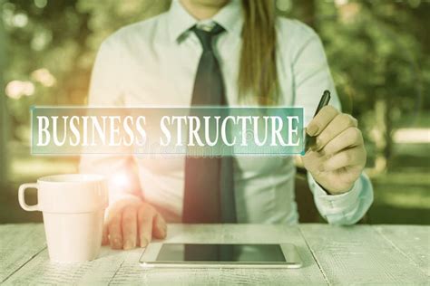 Conceptual Hand Writing Showing Business Structure Business Photo Showcasing Organization
