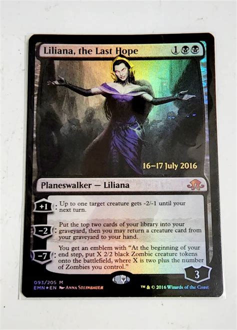 プレリリース Foil 最後の望み リリアナliliana The Last Hope 英語版黒｜売買されたオークション情報、yahoo