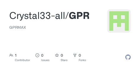 Github Crystal33 All Gpr Gprmax