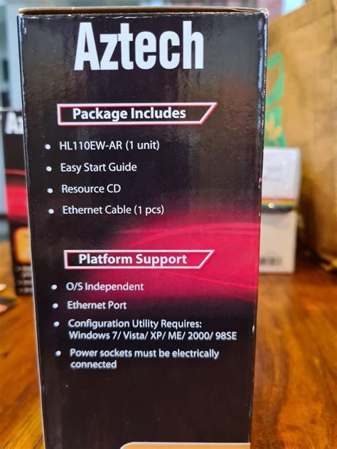 Aztech Wireless N Extender Hl110ew Ar Computers And Tech Parts