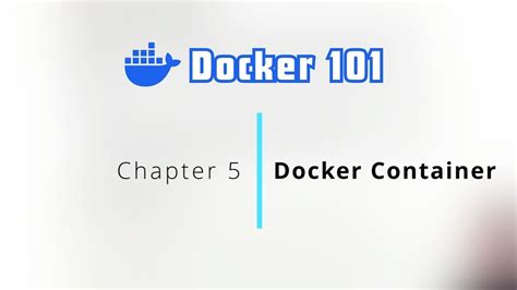 Docker 101 Series Part 5 Memahami Docker Container Youtube
