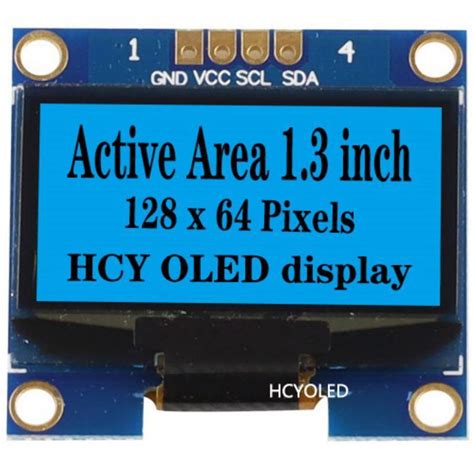 Choose Your Color Variant Inch Blue OLED Display Module With X Resolution OLED