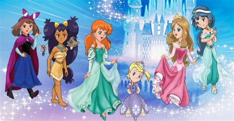 Disney Princess Pokegirls Disney Pokemon Disney Princess