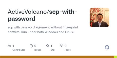 GitHub ActiveVolcano Scp With Password Scp With Password Argument Without Fingerprint