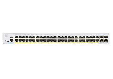 Cisco Cbs220 48p 4g Uk Cisco Business 220 48 Port Ge Poe 382w Power Budget 4 X1g Sfp Smart