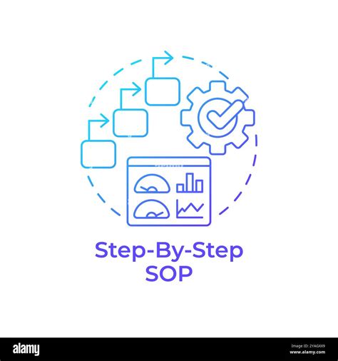 Standard Operating Procedure Sop Stock Vector Images Alamy