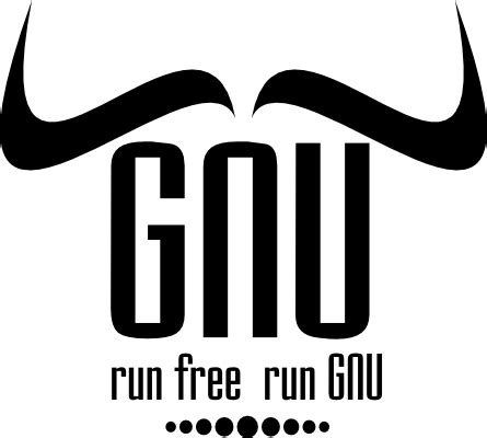 GNU Horned Logo by Vladimir Zúñiga GNU Project Free Software Foundation