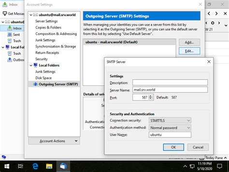 Ubuntu 2004 Lts Ssltls Postfix And Dovecot Server World