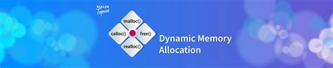 Dynamic Memory Allocation In C Scaler Topics