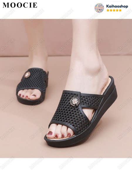 Пантолеты Женский размер 37 Abs пластик Искусственная кожа Толстая подошва Без застёжки Лето