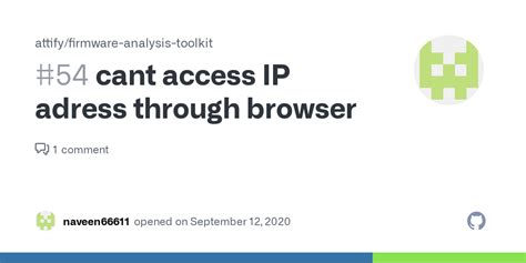 Cant Access Ip Adress Through Browser Issue Attify Firmware Analysis Toolkit Github
