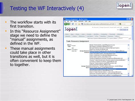 Project Open Workflow Developer Tutorial Part 2 Ppt